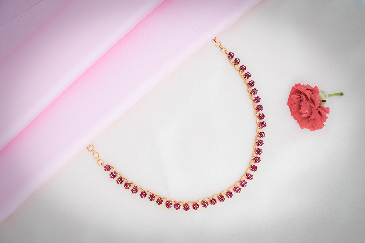 Blossom Shine Necklace (N487) - vosgi